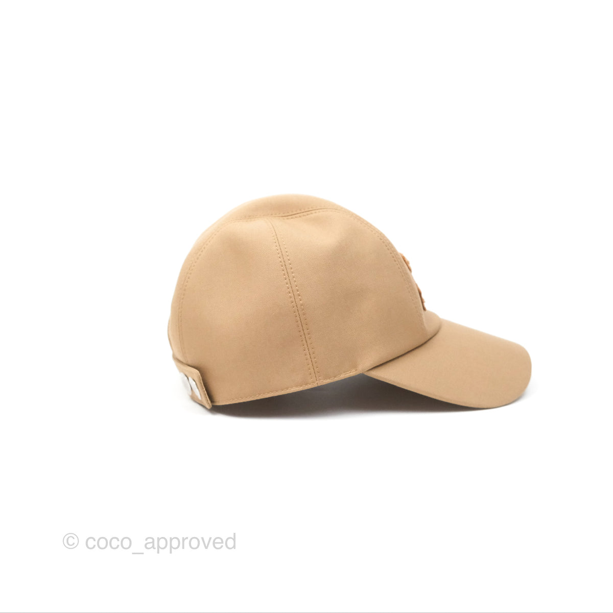 Hermès Davis H Sellier Cap Beige Camel – Coco Approved Studio