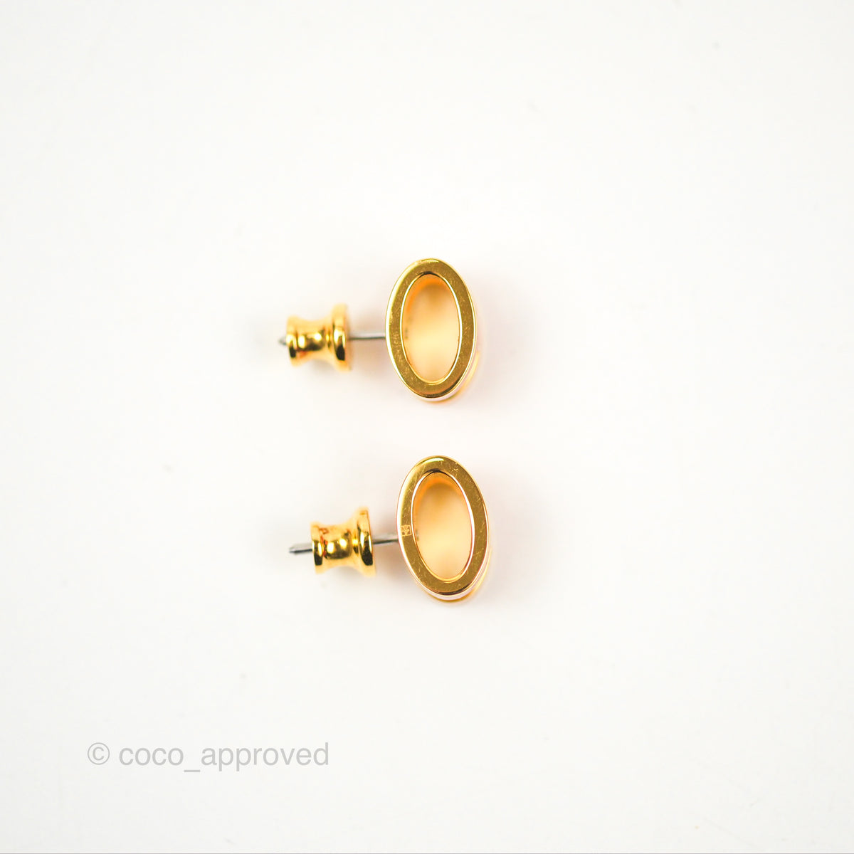 Hermès Pop H Earrings Red Gold Hardware – Coco Approved Studio