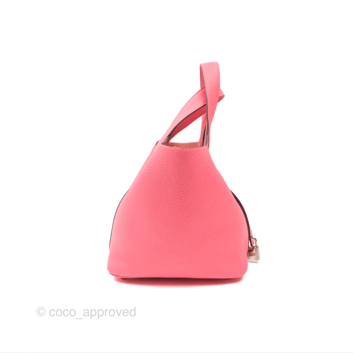 Hermès Picotin Lock 18 Rose Azalee Clemence Palladium Hardware – Coco Approved Studio