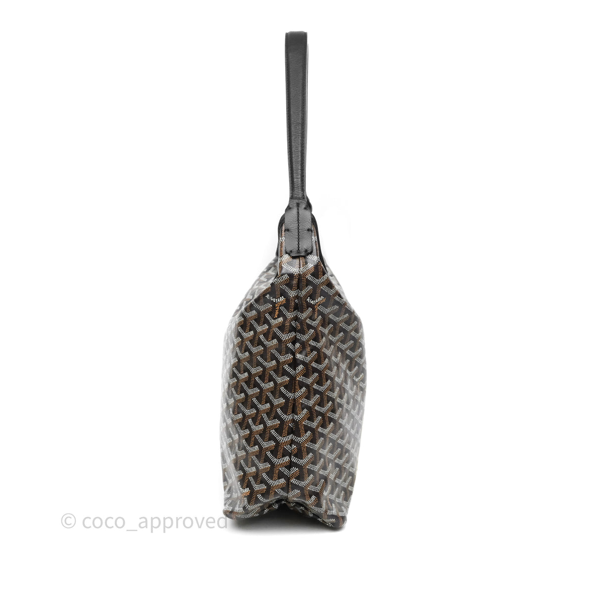 Goyard Bohème Hobo Bag Black Goyardine Canvas – Coco Approved Studio