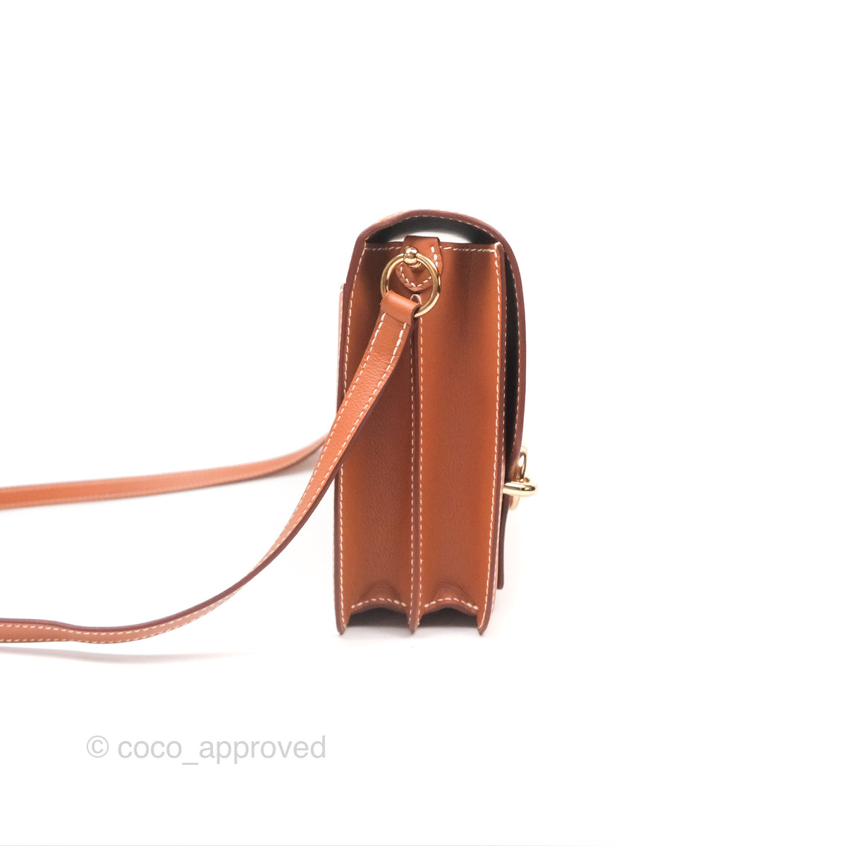 Hermès Roulis 23 Gold Evercolor Gold Hardware – Coco Approved Studio