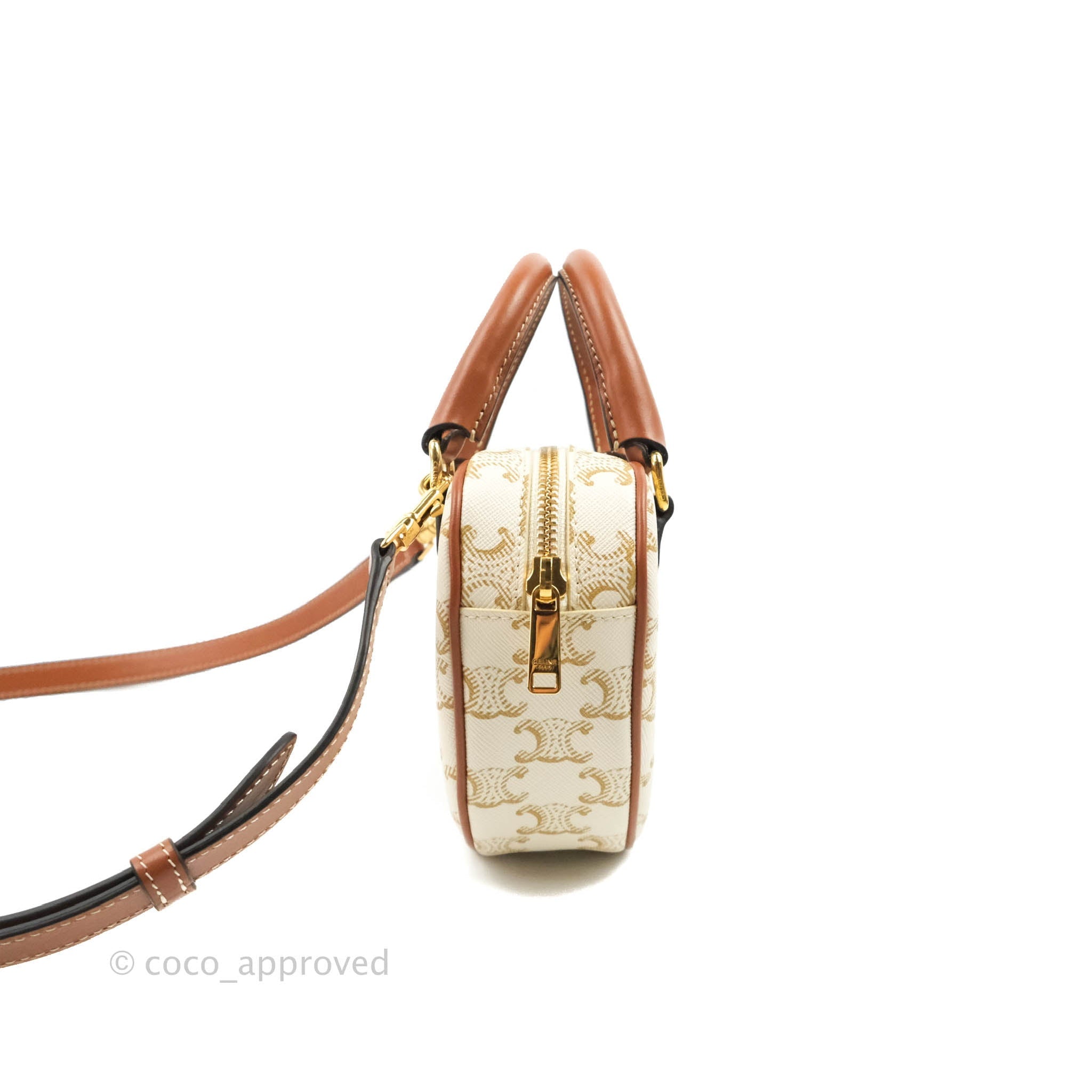 Celine Heart Medium Triomphe White Calfskin – Coco Approved Celine Heart Medium Triomphe White Calfskin – Coco Approved