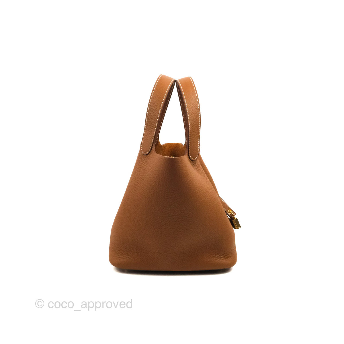 Hermès Picotin 22 Gold Clemence Gold Hardware – Coco Approved Studio