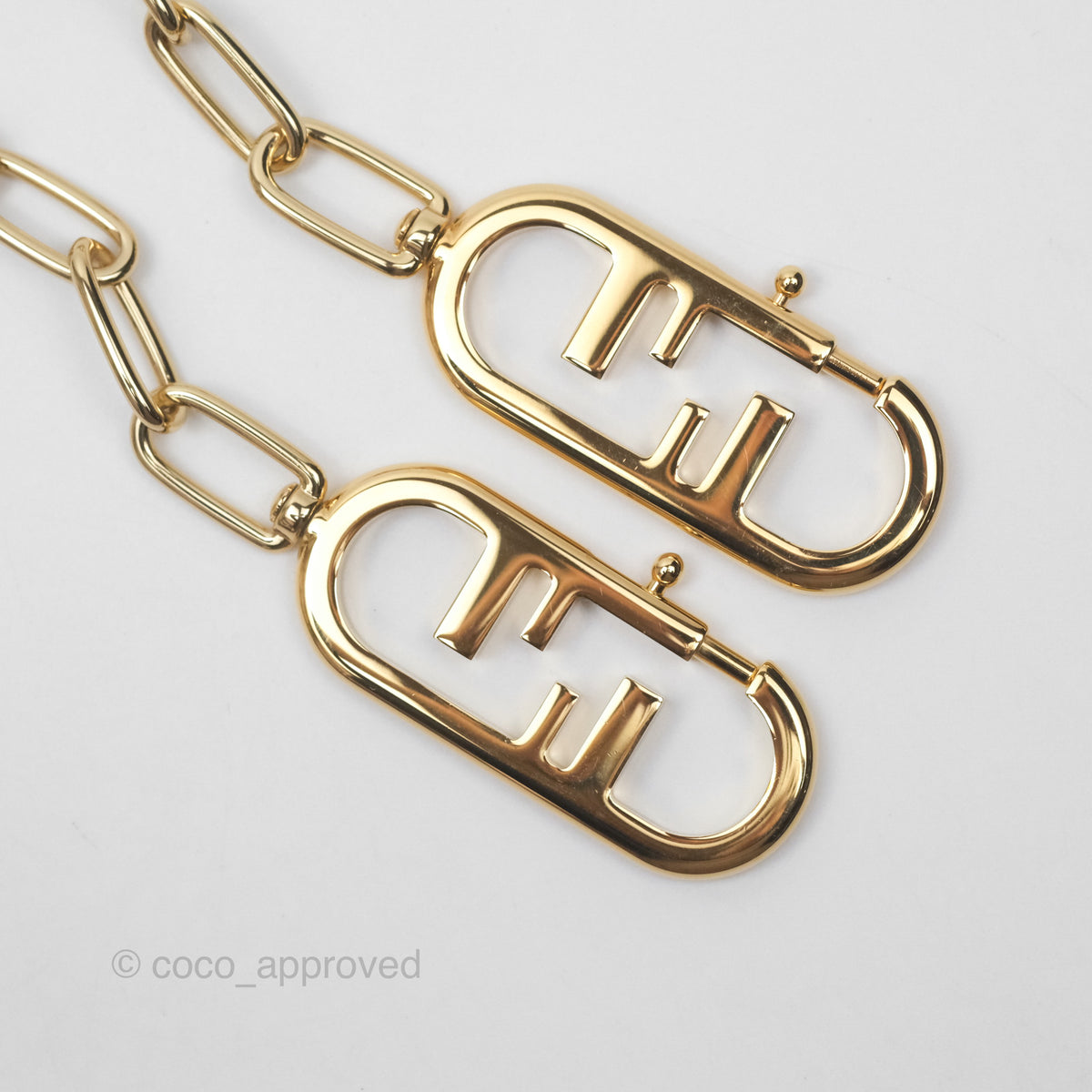 Fendi Strap You Gold Tone – Coco Approved Studio