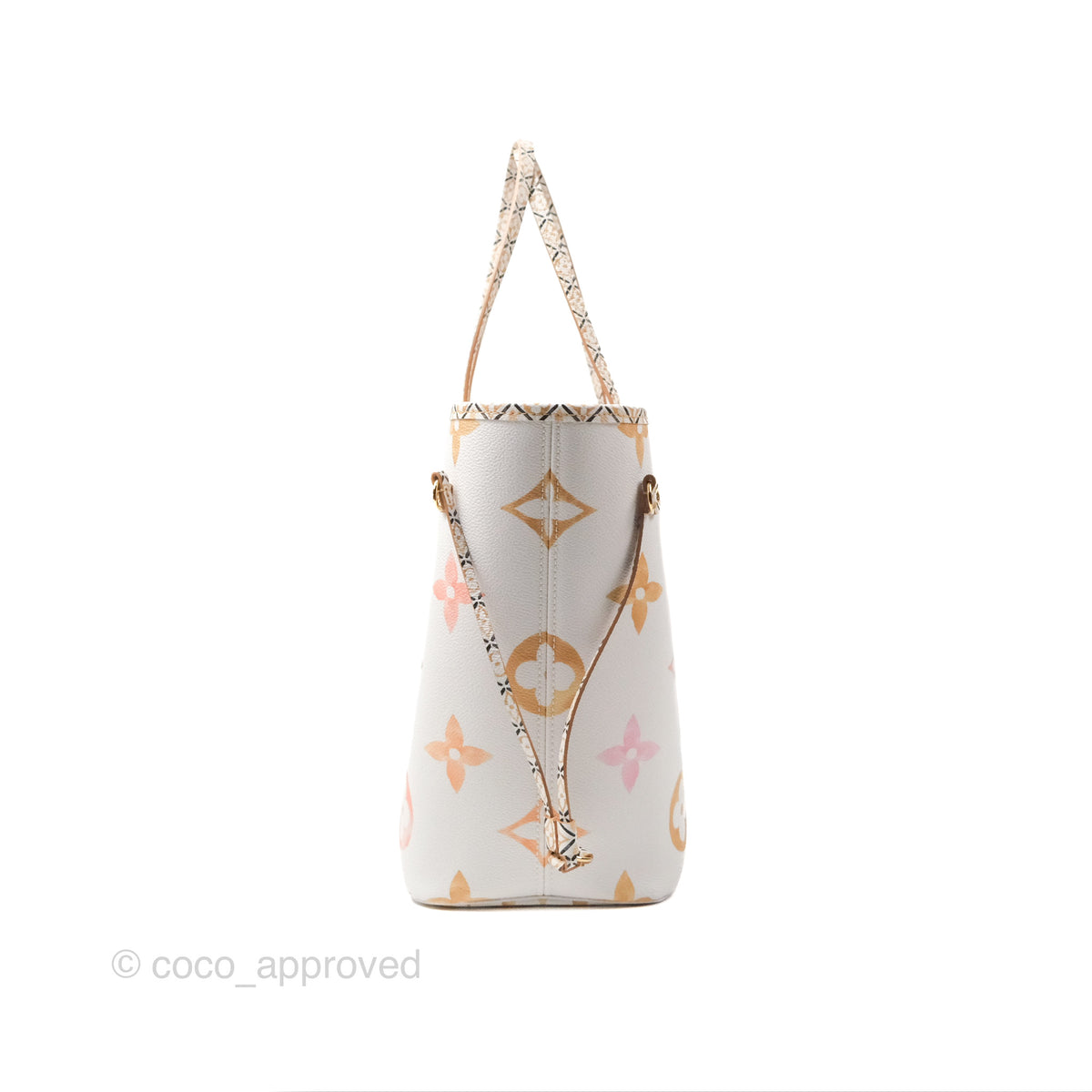 Louis Vuitton Monogram Giant Neverfull MM Beige – Coco Approved Studio