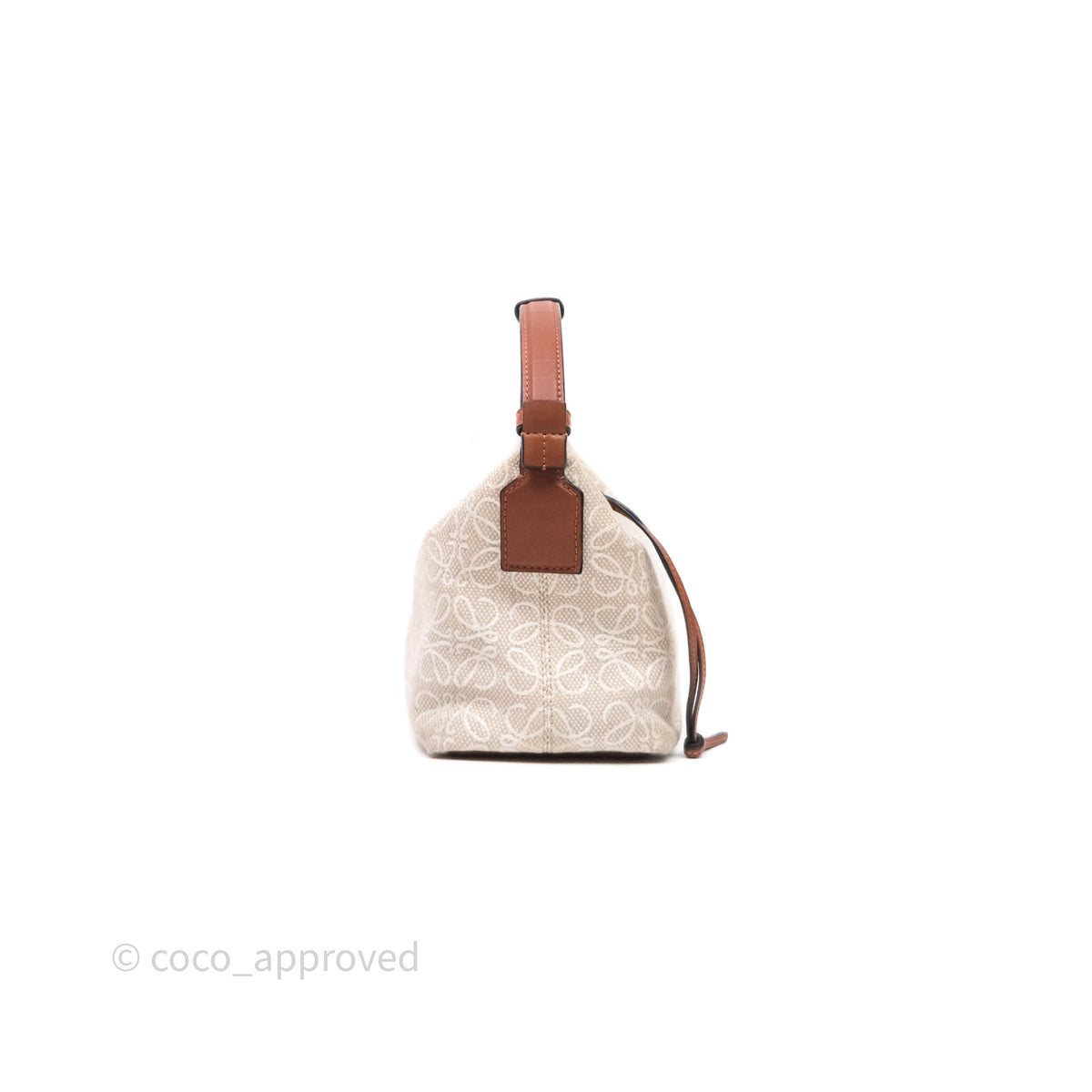 Loewe Top Handle Cubi Bag Anagram Jacquard – Coco Approved Studio