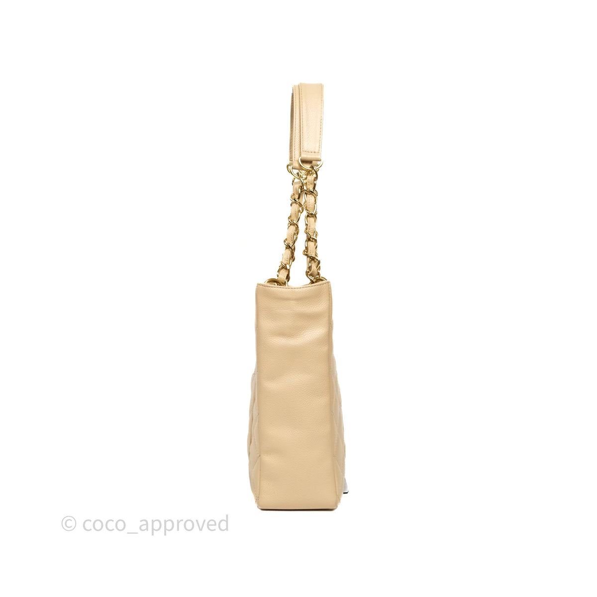 Chanel PST Tote Beige Caviar Gold Hardware – Coco Approved Studio