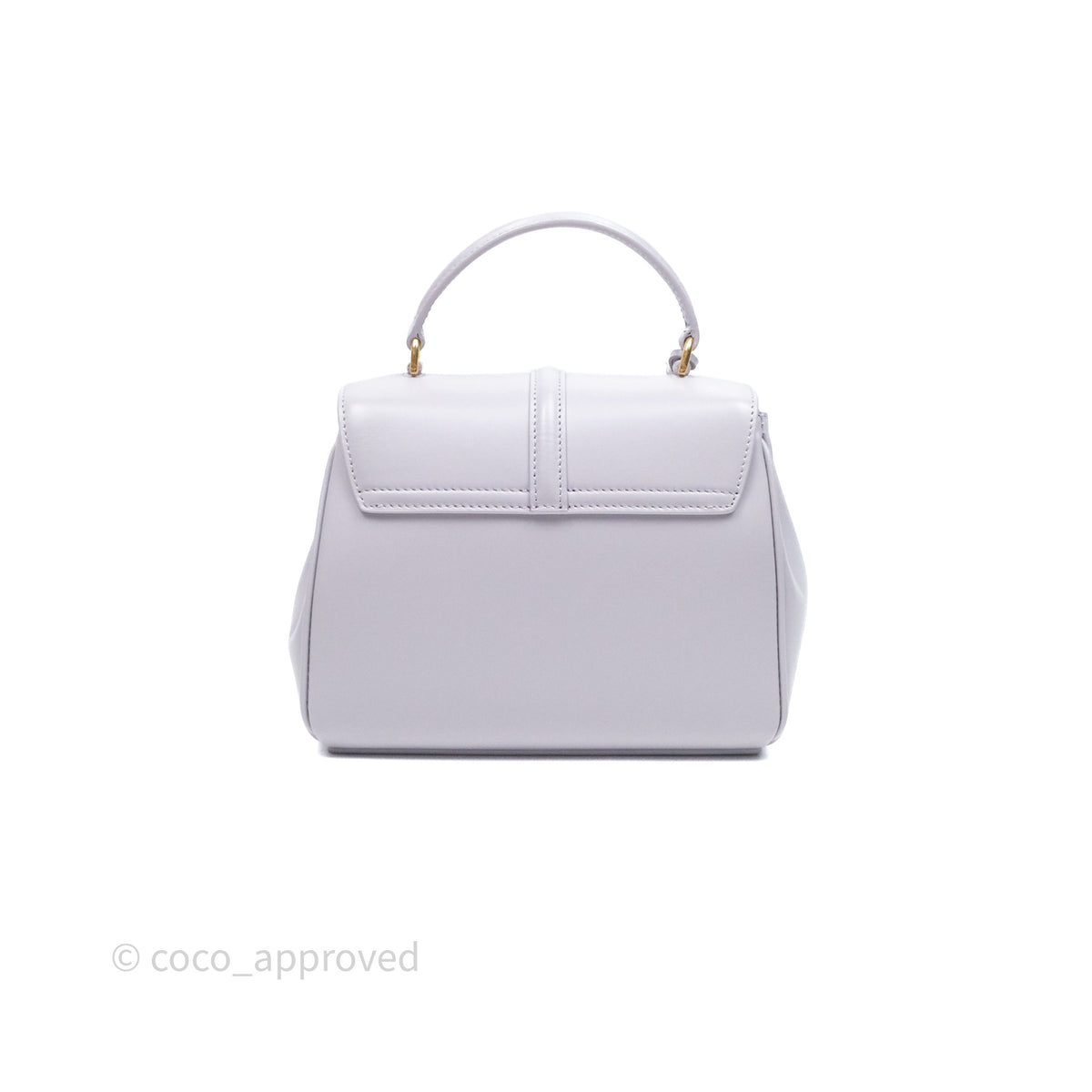 Celine Mini 16 Bag in Satinated Calfskin Light Lilac – Coco Approved Studio