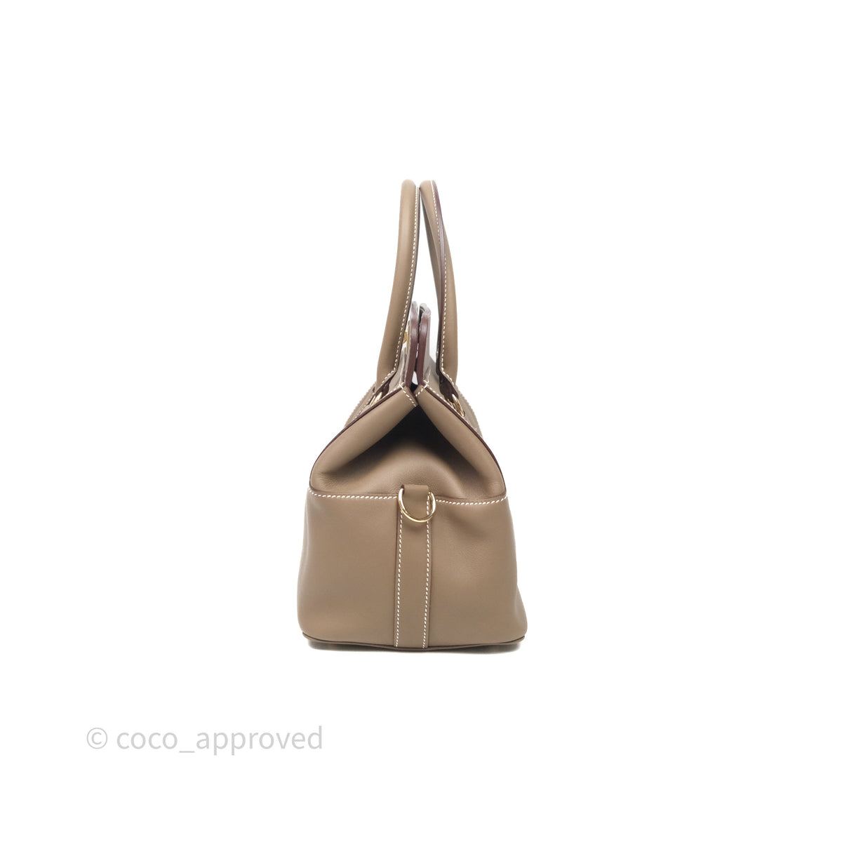 Hermès ToolBox 20 Etoupe 18 Swift Gold Hardware – Coco Approved Studio