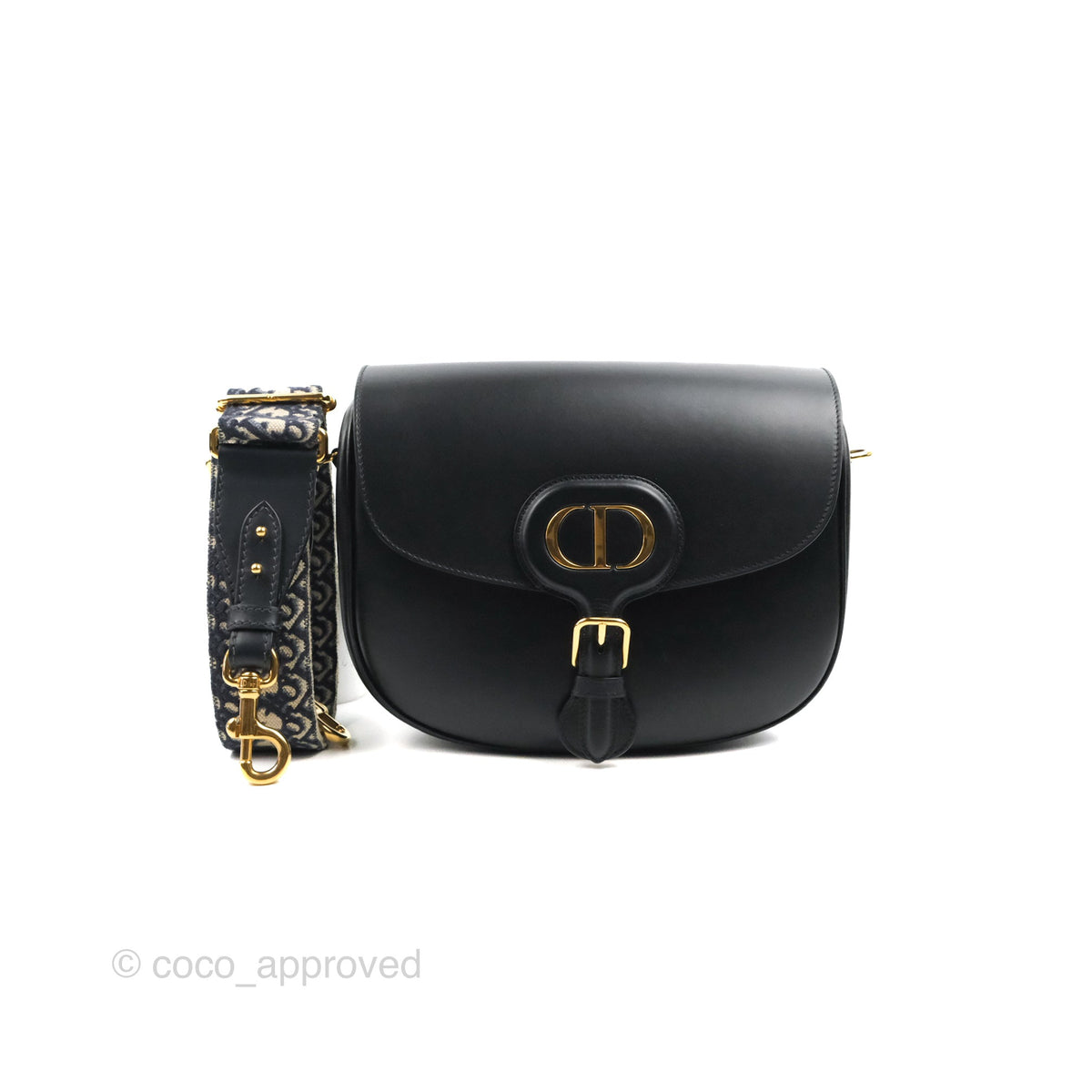 Dior Bobby Large Box Calfskin Flap Black – Coco Approved Studio