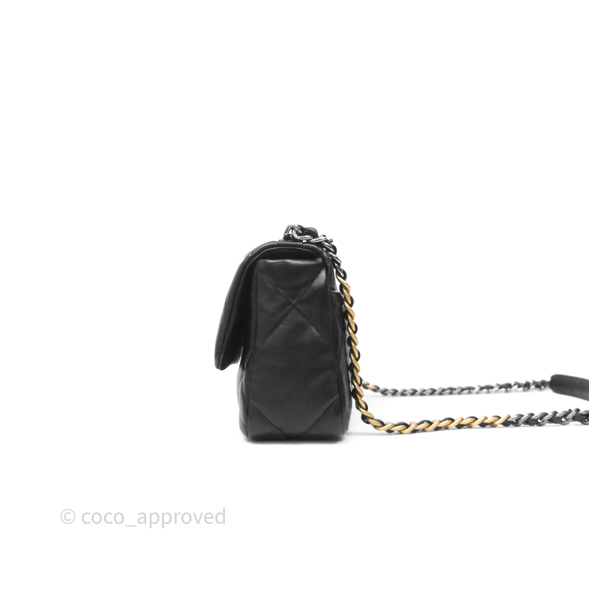 Chanel 19 Small Black Mixed Hardware – Coco Approved Studio